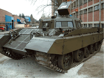 乌克兰BTMP-84步兵战车-抖音百科