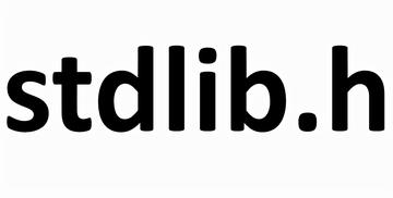 stdlib.h-快懂百科