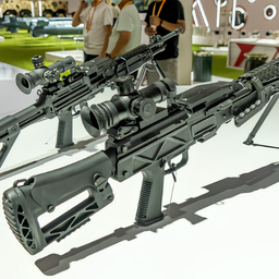 中国新型qjb201轻机枪 - 抖音